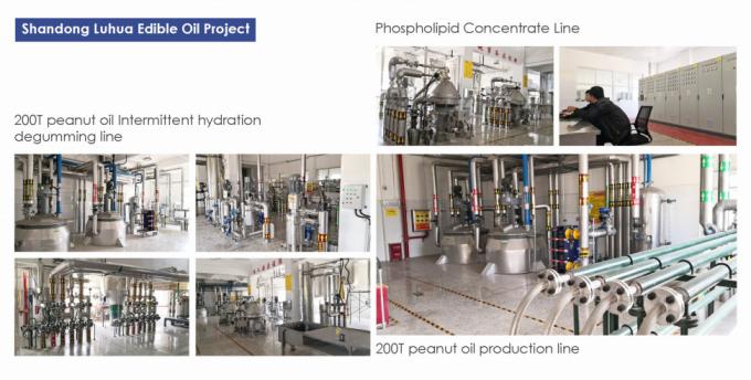 CPO Sunflower Oil Refining Machine Degumming Deacidification